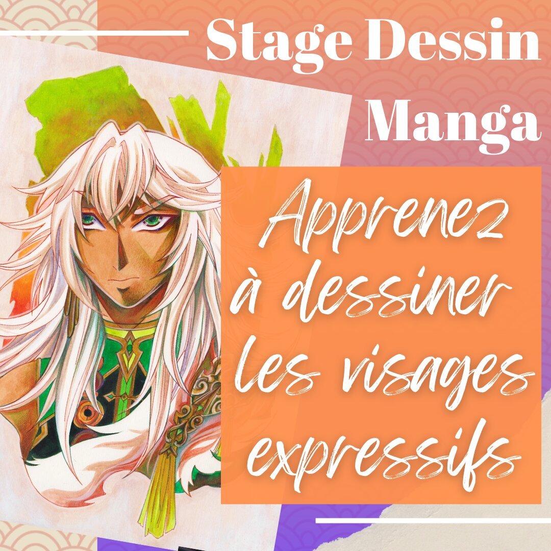Stage de dessin manga à Nantes - Orvault | Enfant, ado et adulte
